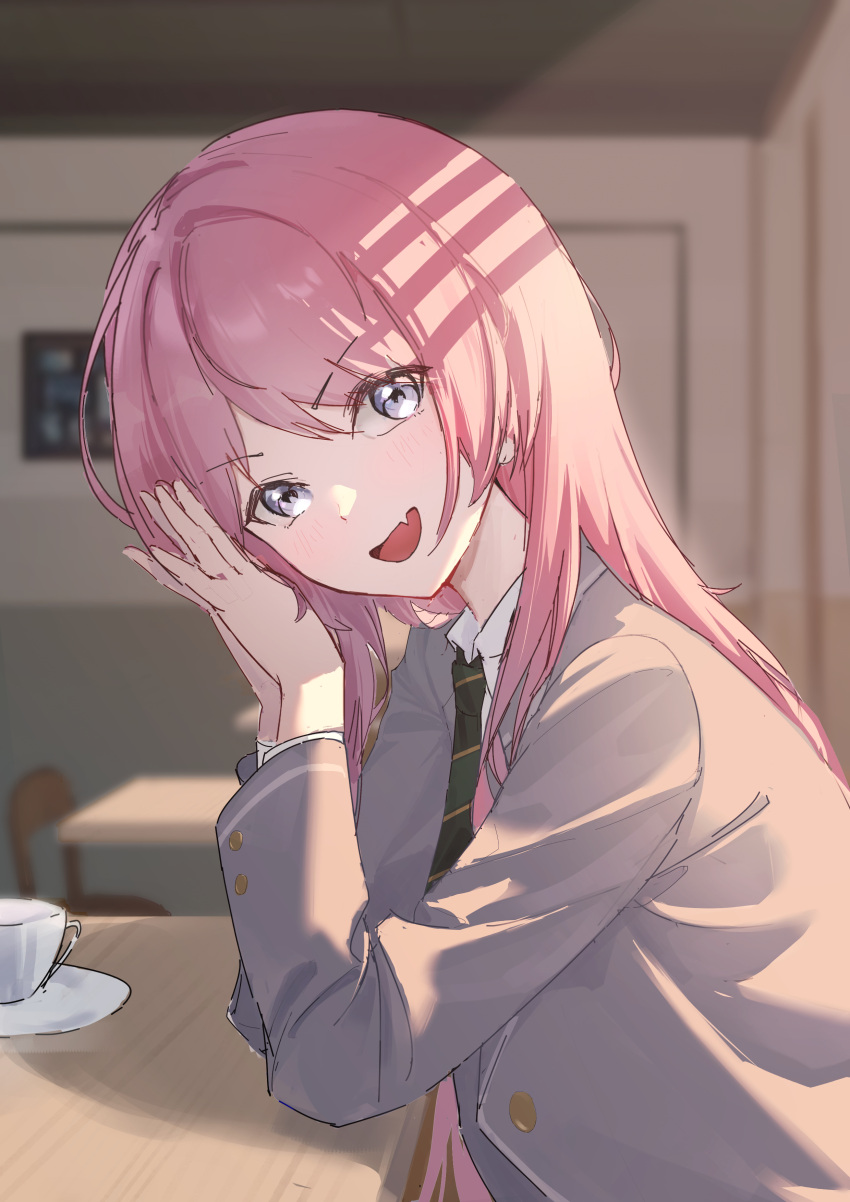 Safebooru - 1girl absurdres bang dream! bang dream! it's mygo!!!!! blazer blush chihaya anon ...