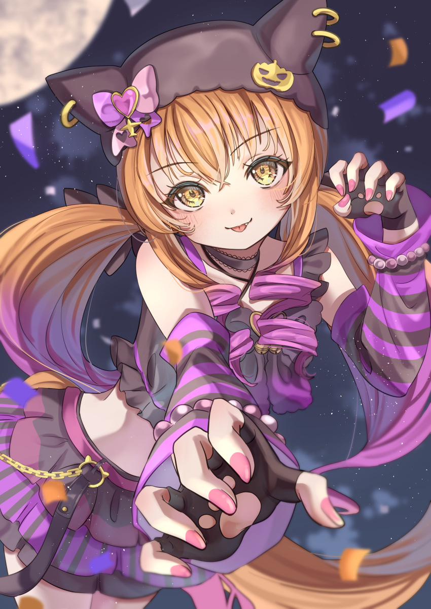 Safebooru - 1girl absurdres alternate hairstyle arm warmers blush breasts commentary request ...