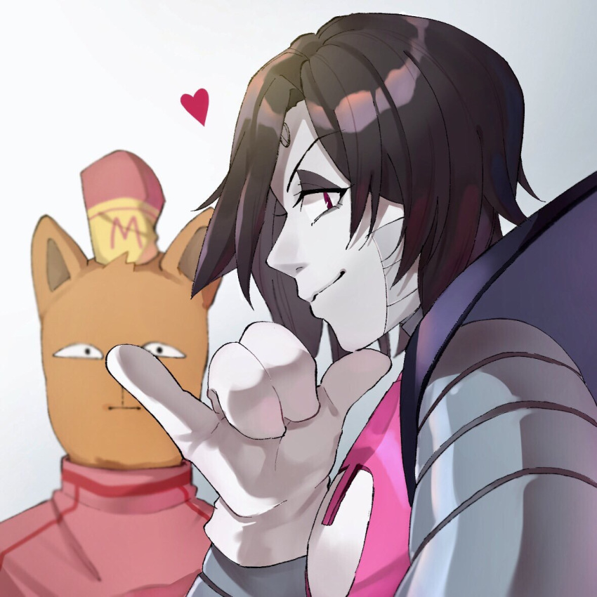 Safebooru - 1boy 2018 2d anthro black hair brown fur burgerpants cat ...