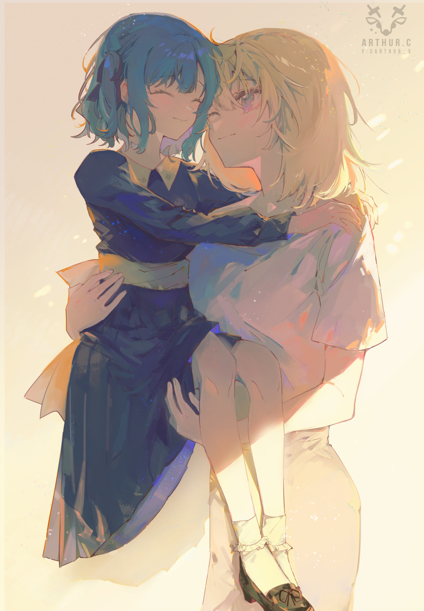 Safebooru - 2girls absurdres arthur c bang dream! bang dream! it's mygo!!!!! blonde hair blue ...