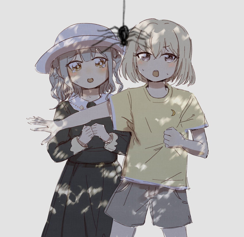 Safebooru - 2girls absurdres bang dream! bang dream! it's mygo!!!!! blonde hair blue dress blue ...