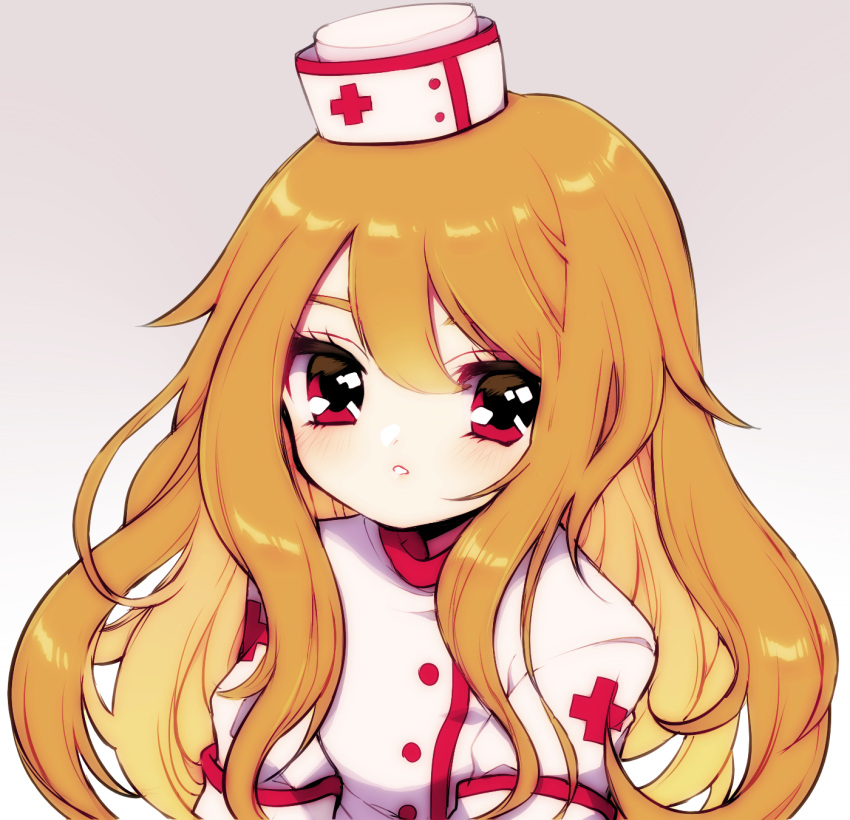 Safebooru - 2000s (style) arms at sides blonde hair blur layer borrowed character buttons ...