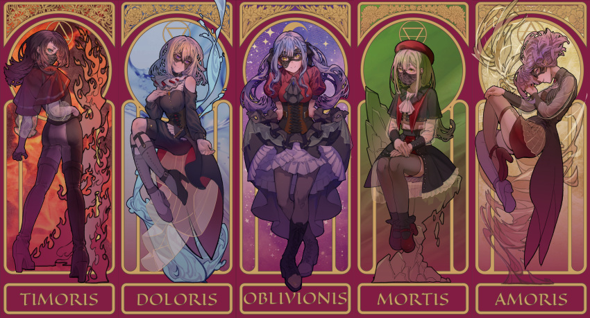 Safebooru - 5girls amoris (bang dream!) ascot ave mujica (bang dream!) bang dream! bang dream ...