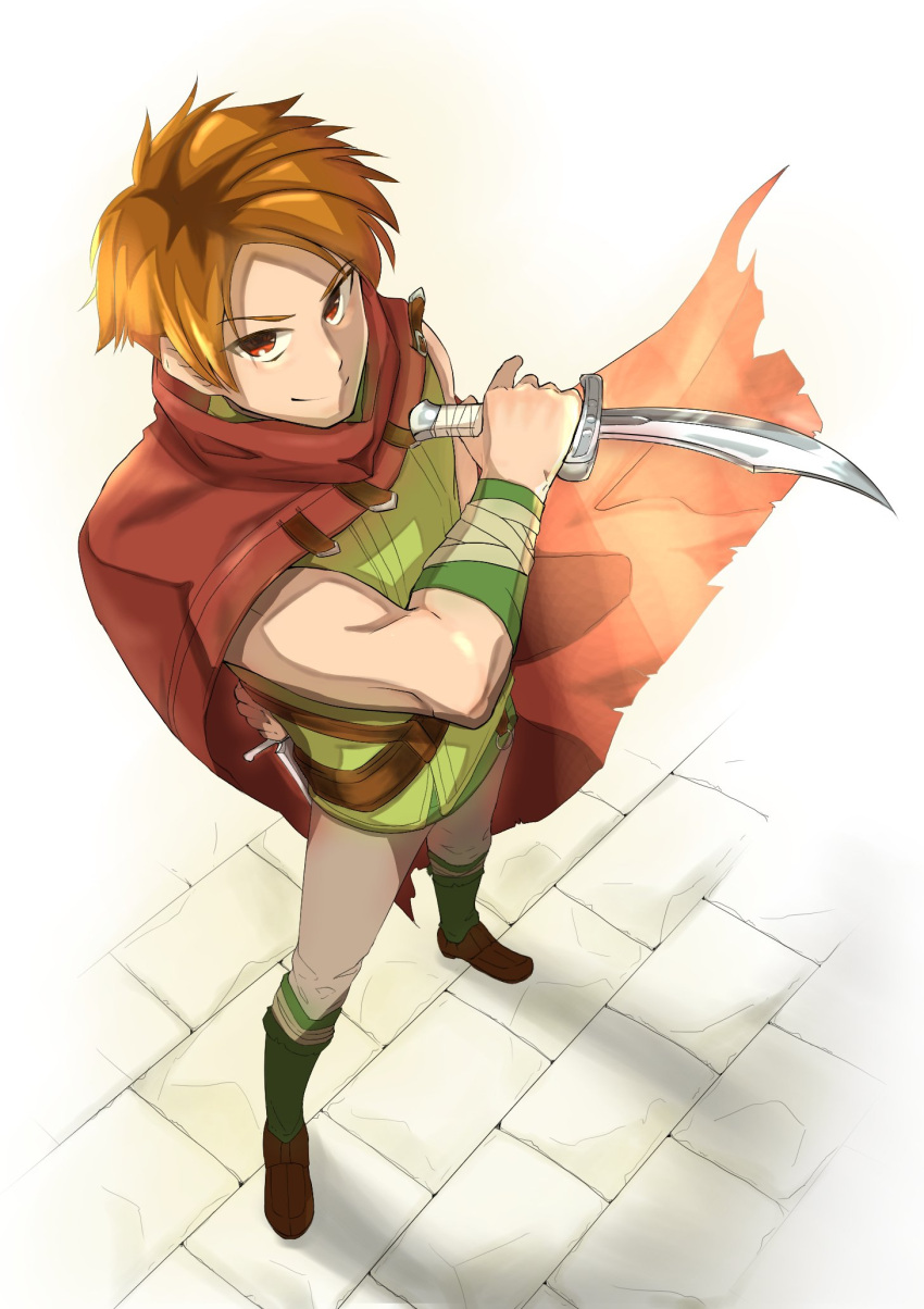 Safebooru - 1boy boots brown eyes brown hair cloak fire emblem fire ...
