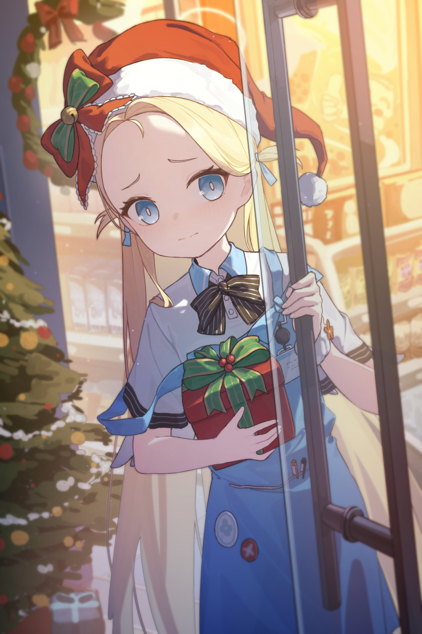 Safebooru - 1girl absurdres angel's 24 uniform (blue archive) apron ...