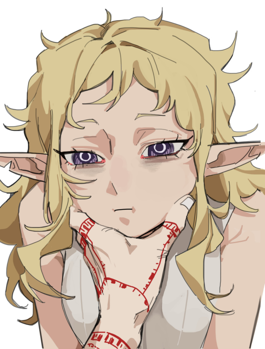 Safebooru - 1boy 1girl absurdres blonde hair dungeon meshi elf fleki ...