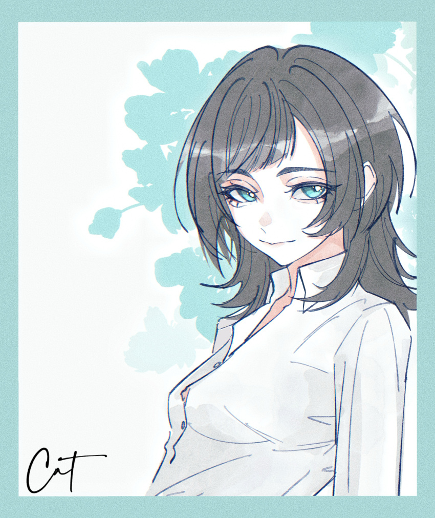 Safebooru - 1girl bang dream! bang dream! it's mygo!!!!! black hair blue border blue eyes border ...