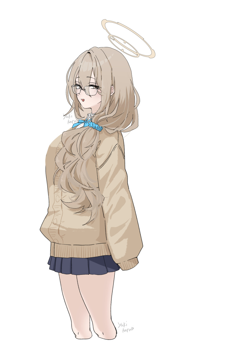 Safebooru - 1girl absurdres akane (blue archive) akane (school uniform) (blue archive) artist ...