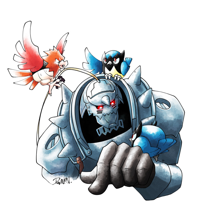 Safebooru - 1boy absurdres alphonse elric antennae armor bird bird on ...