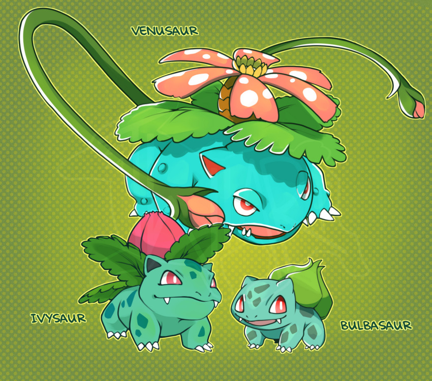 Safebooru - animal focus bright pupils bulbasaur character name claws closed mouth commentary ...