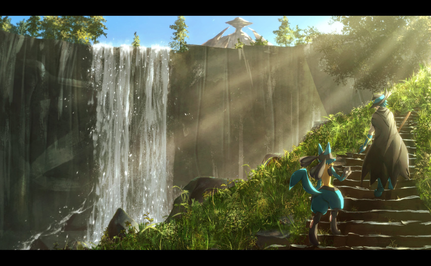 Safebooru - 1boy absurdres aqua gloves aqua hair black cape cape ...