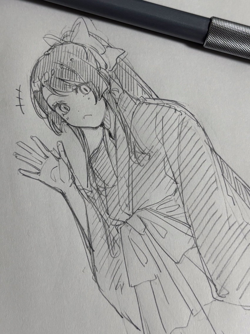 Safebooru - 1girl ado (utaite) art tools in frame bow chando (ado ...