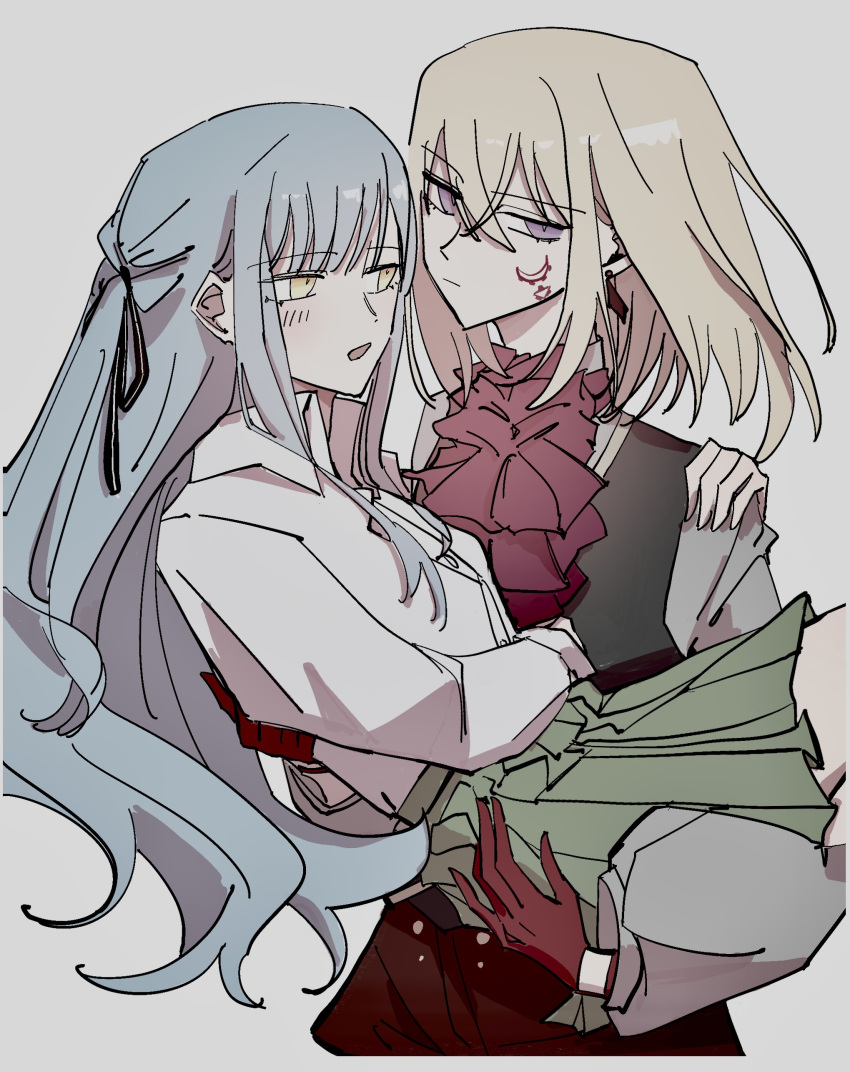 Safebooru - 2girls absurdres aver (yumenokessho) bang dream! bang dream! it's mygo!!!!! blonde ...