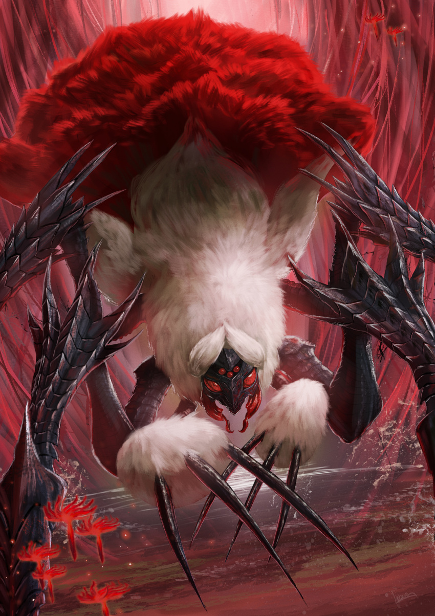 Safebooru - arthropod limbs bearluxe bug claws dutch angle highres lala ...