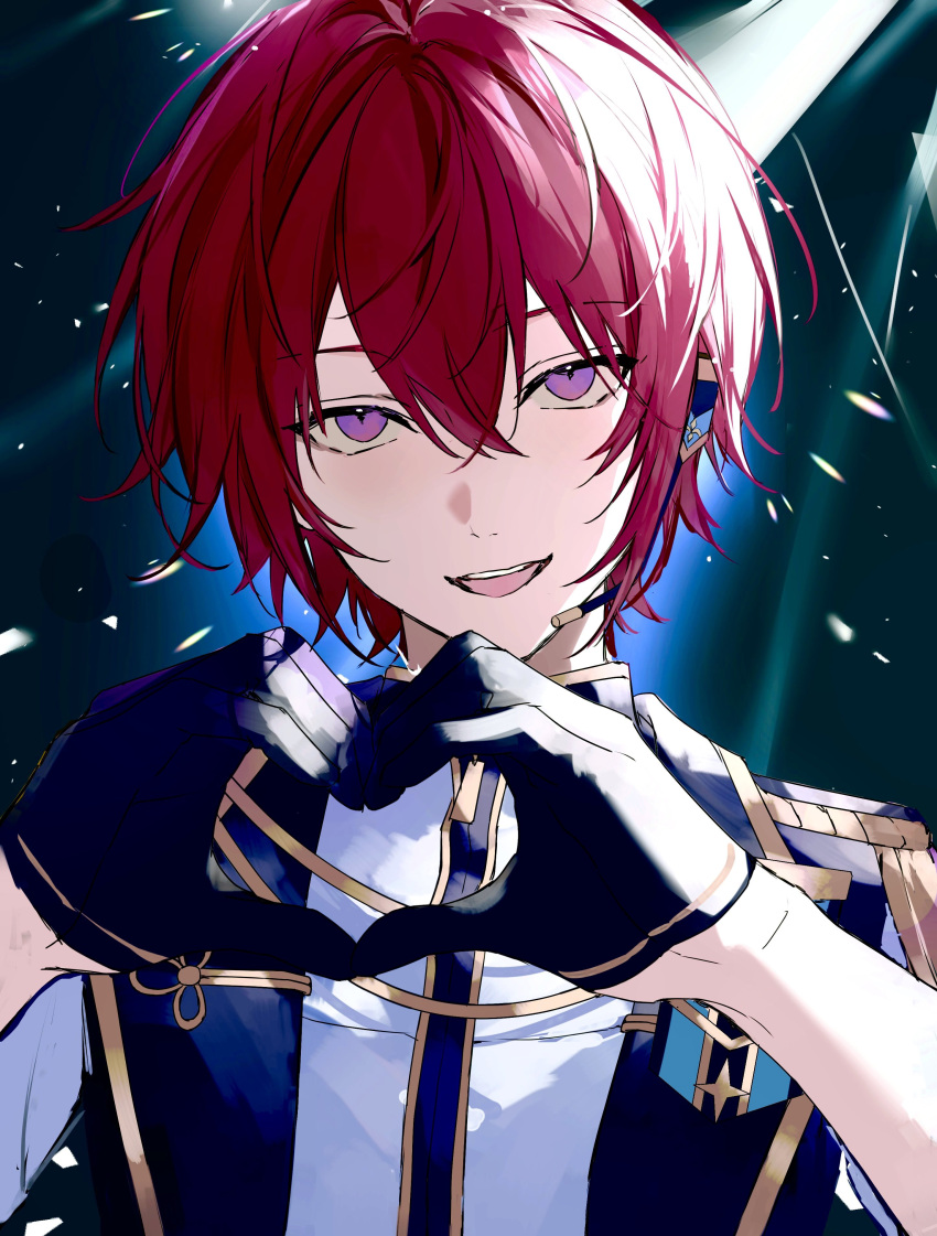 Safebooru - 1boy absurdres ensemble stars! gloves hair between eyes ...