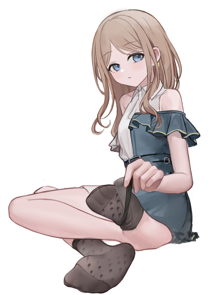 Safebooru - 1girl absurdres bang dream! bang dream! it's mygo!!!!! bare shoulders belt belt ...