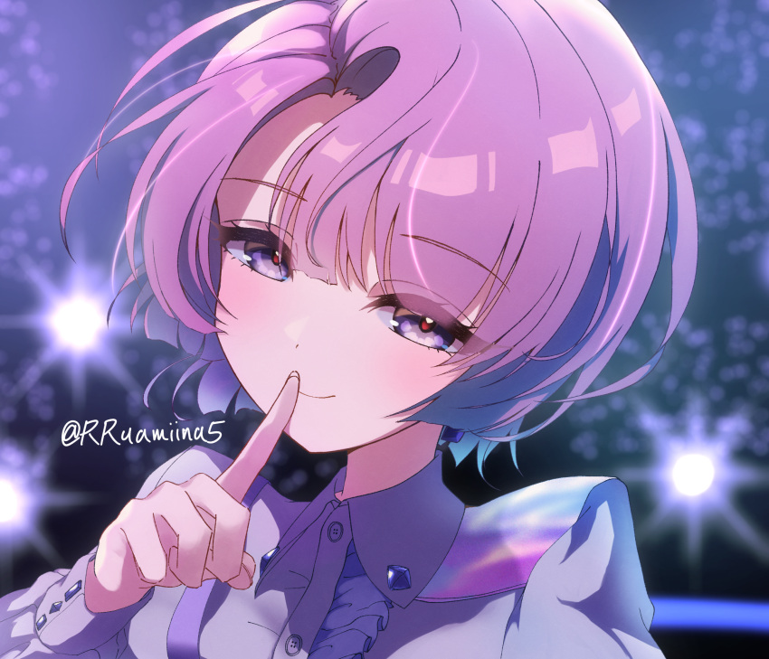 Safebooru - 1girl arimura mao blurry blurry background blush commentary ...