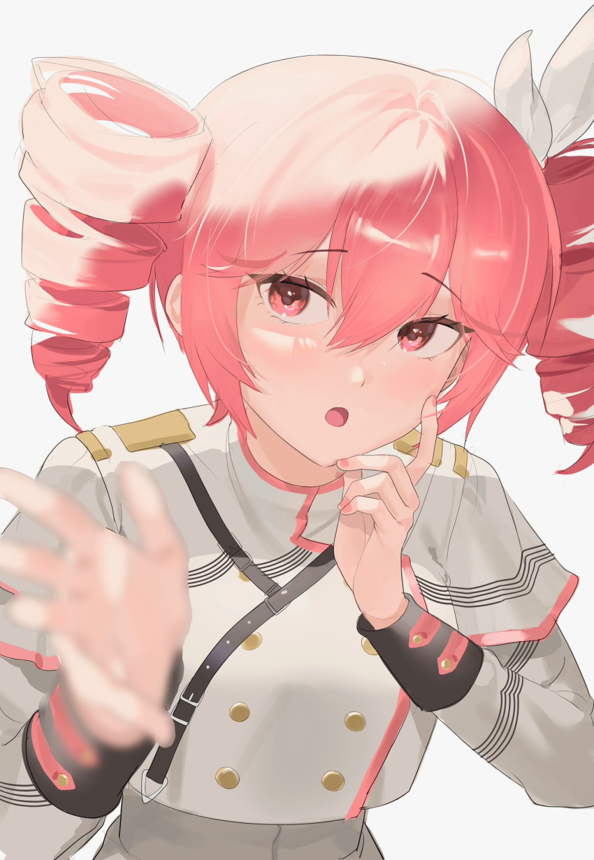 Safebooru - 1girl :o belt black belt black sleeve cuffs blush buttons ...