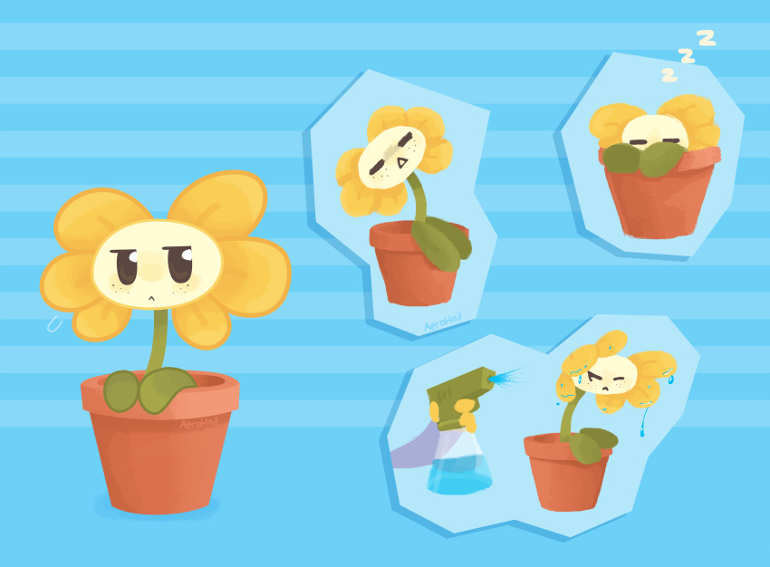 Safebooru - 1boy 2016 2d aer0hail artist name blue background digital ...