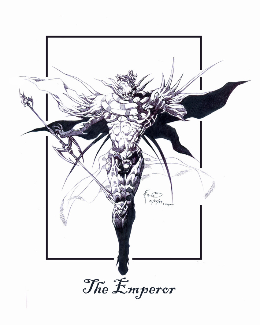 Safebooru - 1boy alternate form cape character name claws demon dominic ...