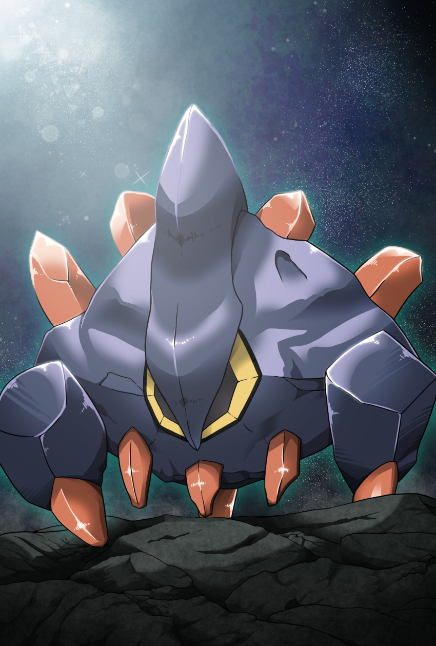 Safebooru - boldore commentary request glowing highres no humans orearia pokemon pokemon ...