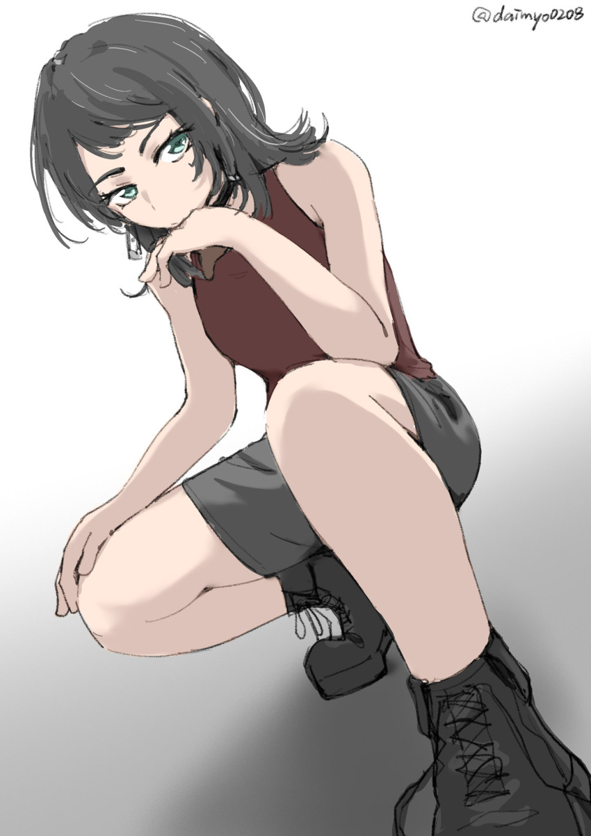 Safebooru - 1girl bang dream! bang dream! it's mygo!!!!! black choker black hair black shoes ...