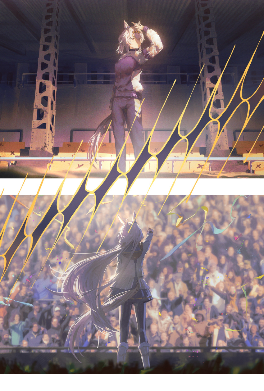 Safebooru - absurdres animal ears character request chromatic ...