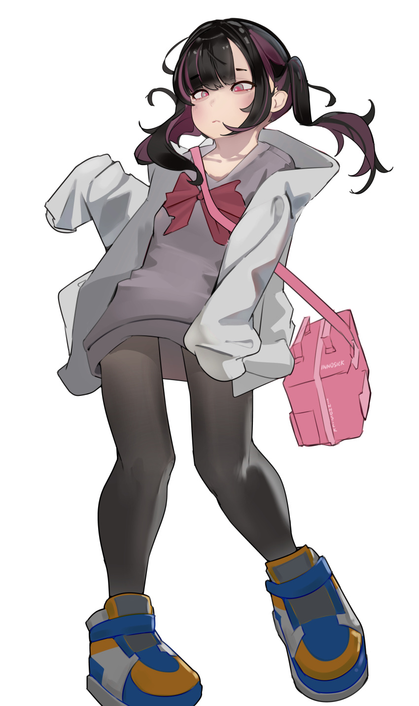 Safebooru - 1girl absurdres black pantyhose colored inner hair highres ...