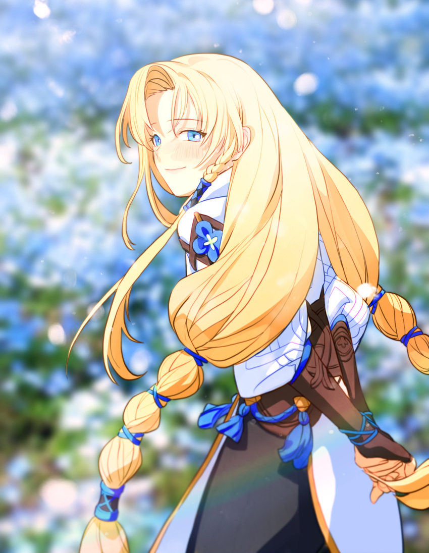 Safebooru - 1girl absurdres blonde hair blony (mabinogi) blue eyes blue ...