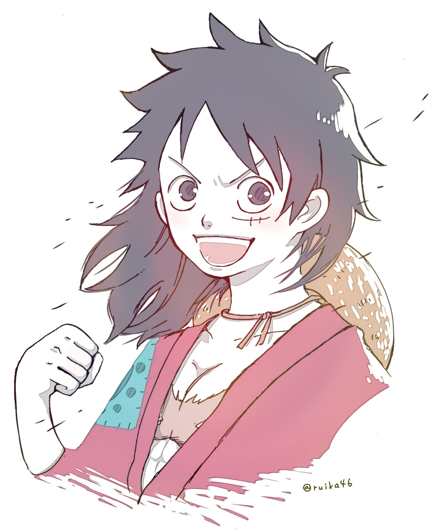 Safebooru - 1boy clenched hand commentary request hat highres japanese ...