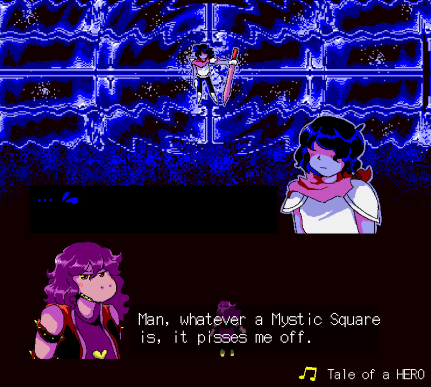 Safebooru - absurdres armlet blue skin closed mouth colored skin ...