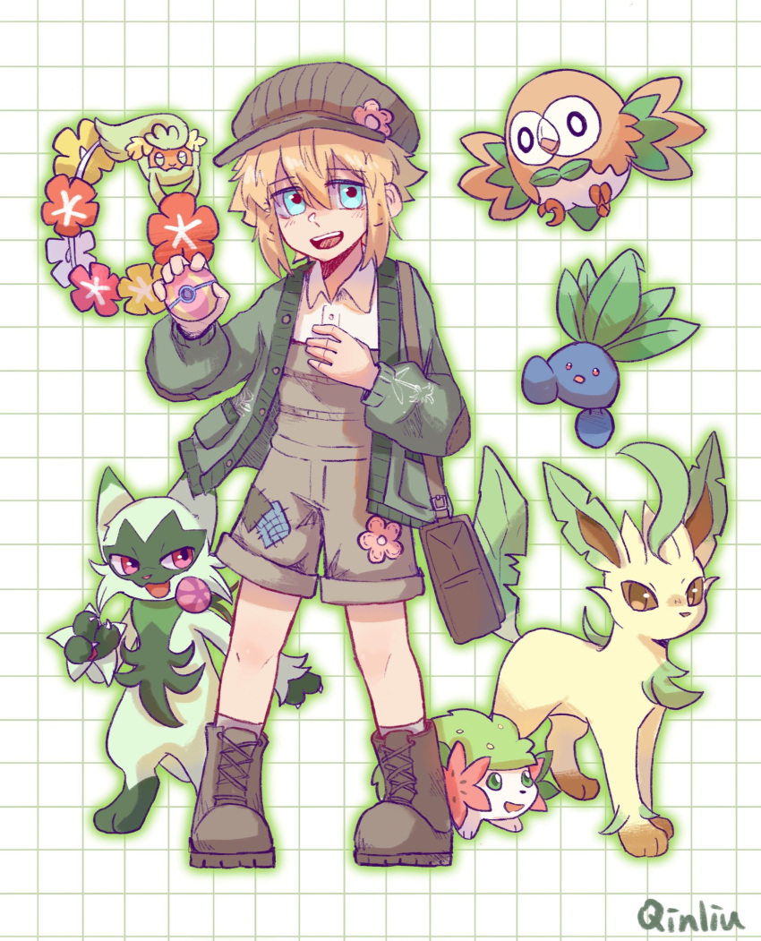 Safebooru - 1boy basil (birthday) (omori) basil (faraway) (omori) basil (omori) blonde hair blue ...