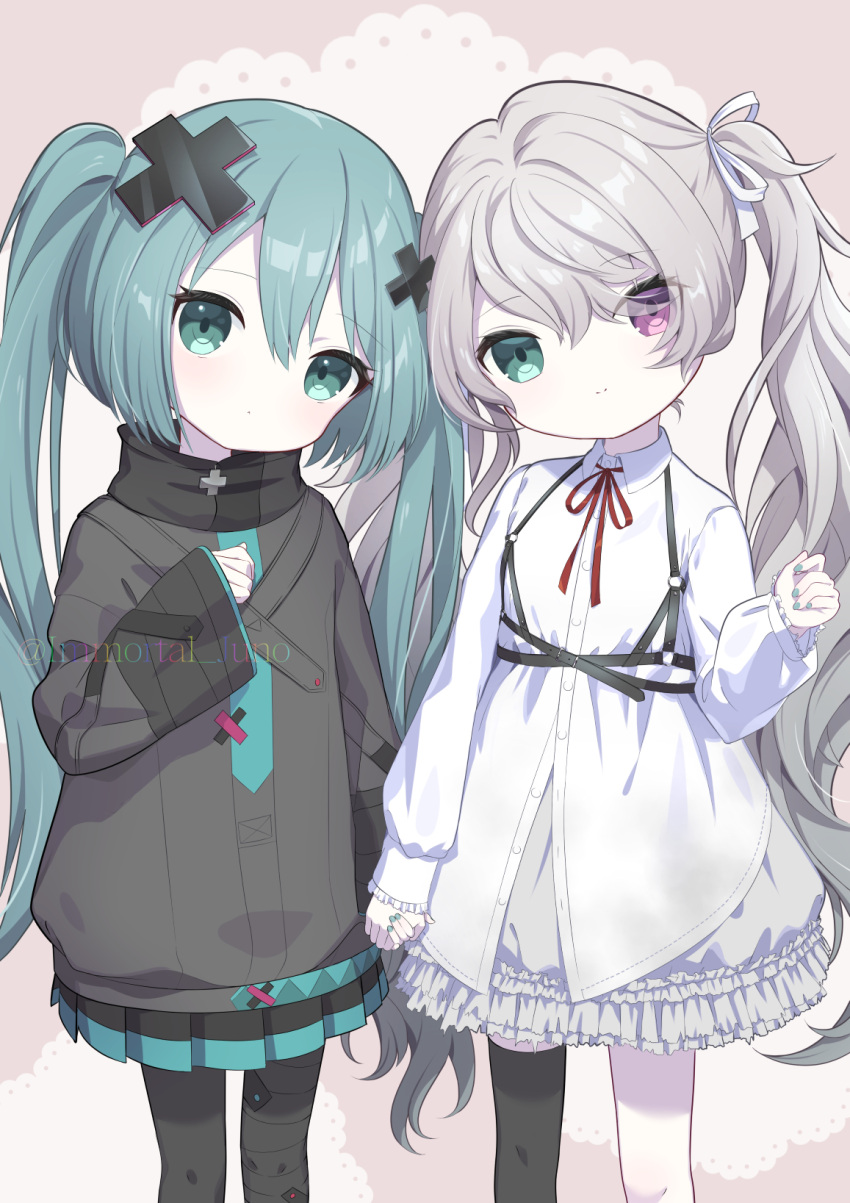 Safebooru - 1girl 25-ji miku 25-ji nightcord de. (project sekai) aqua eyes aqua hair aqua nails ...