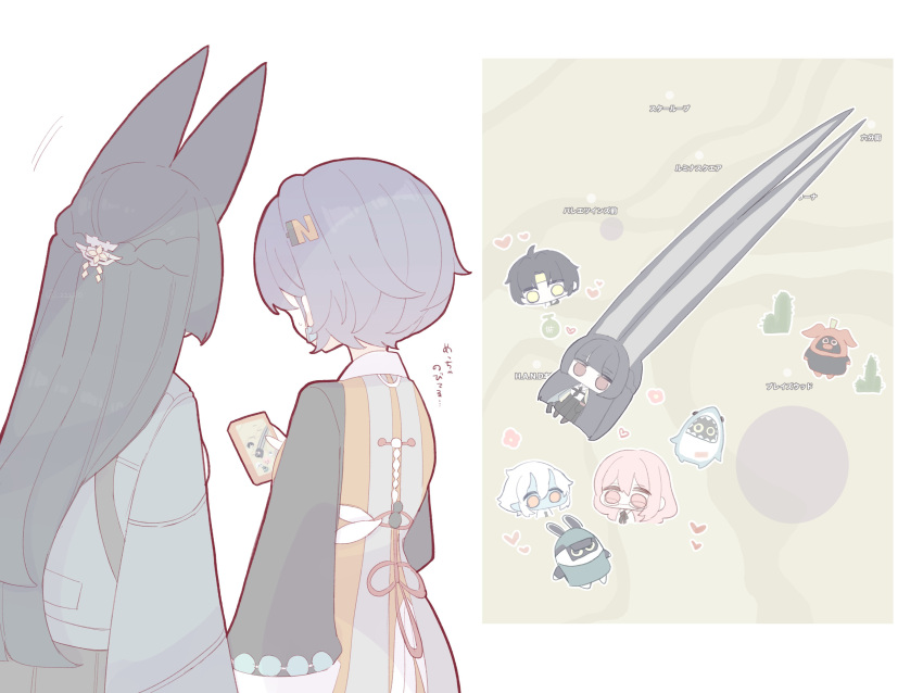 Safebooru - 2girls absurdres accessories agent gulliver (zenless zone ...