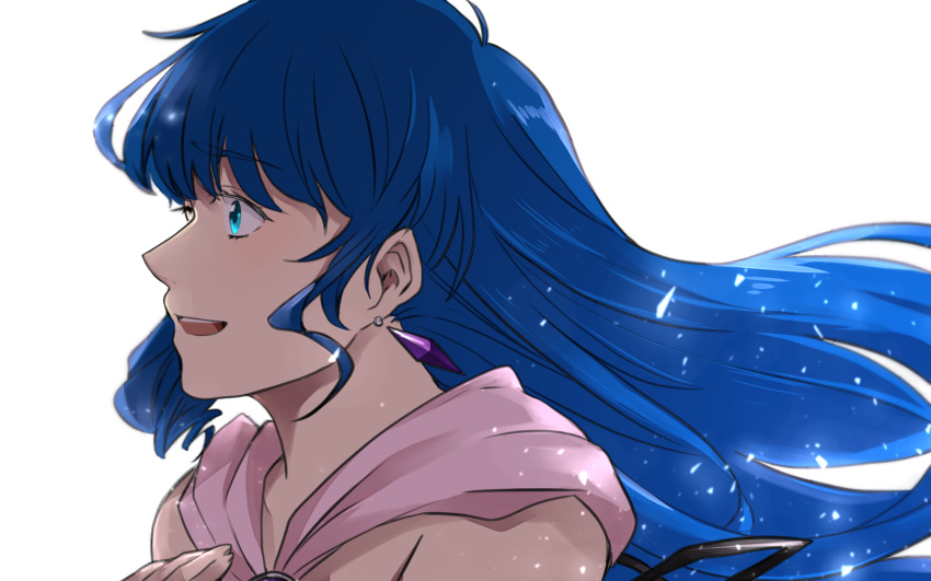 Safebooru - 1girl blue eyes blue hair choujikuu yousai macross close-up ...