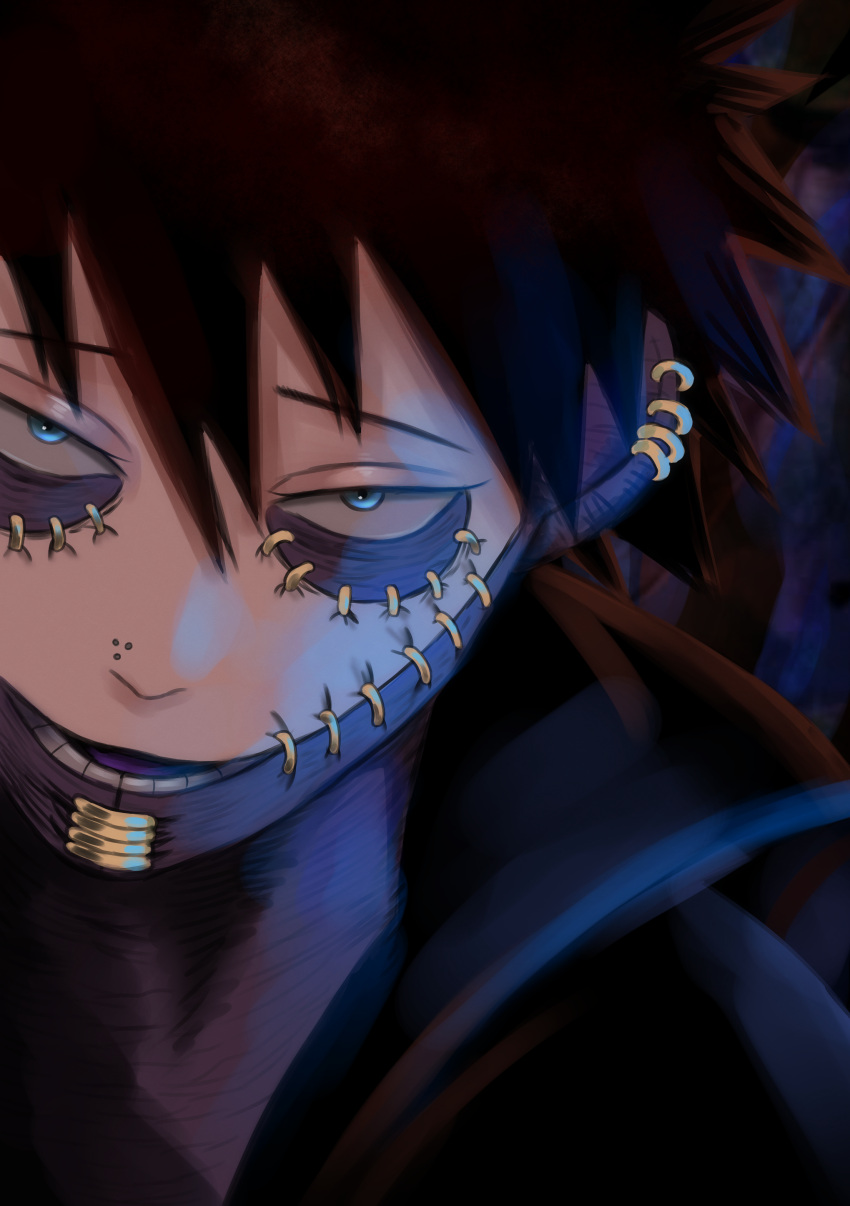 Safebooru - 1boy absurdres bangs black hair blue eyes boku no hero ...