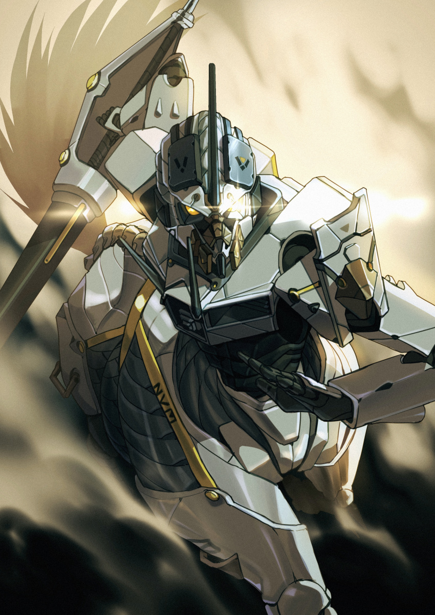 Safebooru - absurdres centauroid fantasy glowing glowing eye highres ...