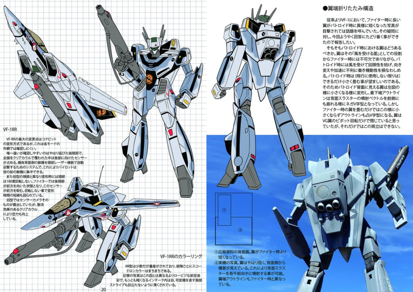 Safebooru - aircraft airplane character sheet choujikuu yousai macross clenched hand fighter jet ...
