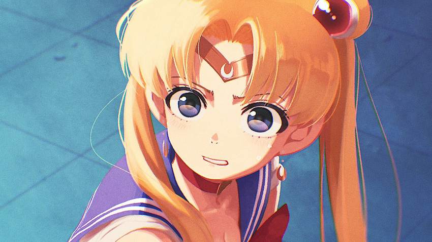 Safebooru - 1girl bangs bishoujo senshi sailor moon blonde hair blue ...