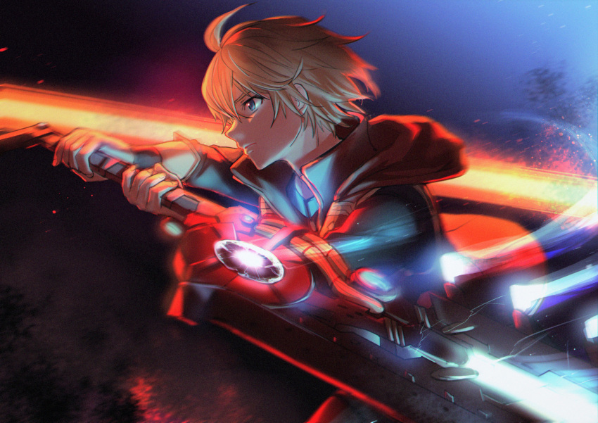 Safebooru - 1boy blonde hair blue eyes dark fuwamoko momen toufu ...