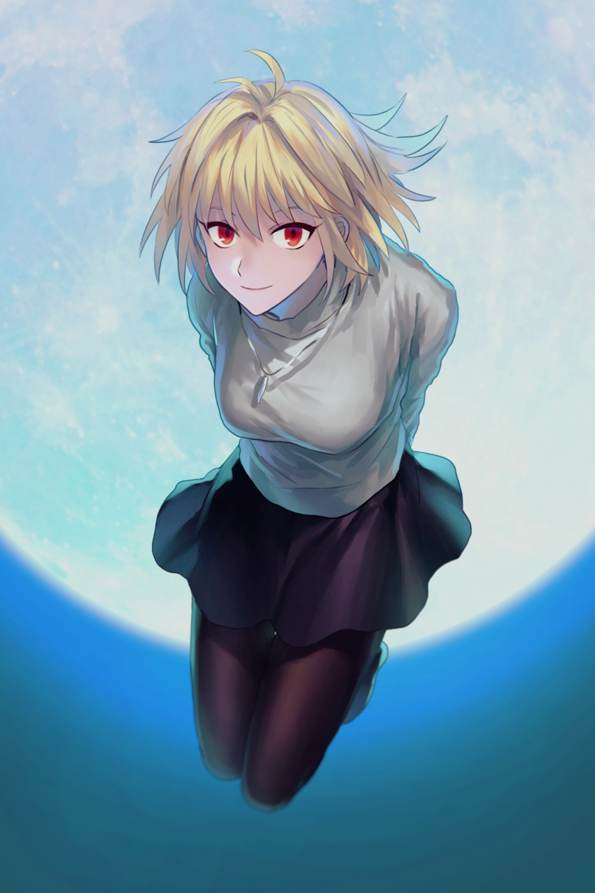 Safebooru - 1girl absurdres arcueid brunestud arms behind back black ...