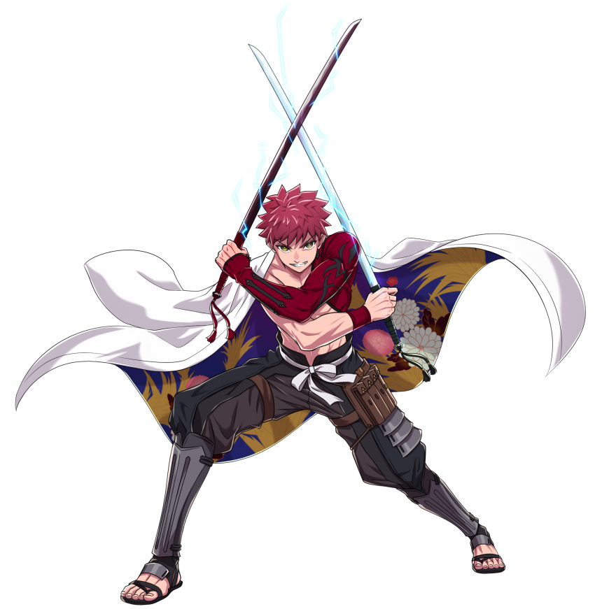 Safebooru - 1boy applechoc cape dual wielding emiya shirou fate/grand ...