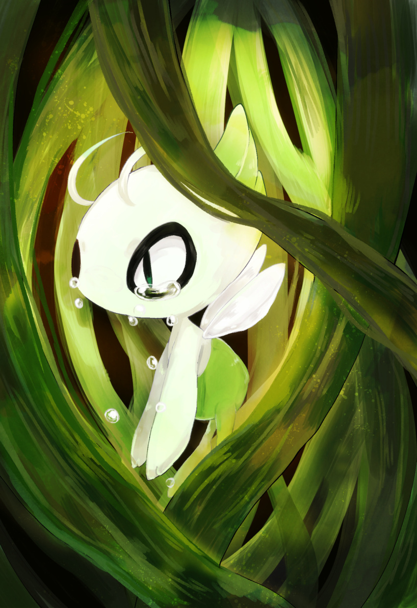 Safebooru - antennae banchiku celebi commentary request crying fairy ...