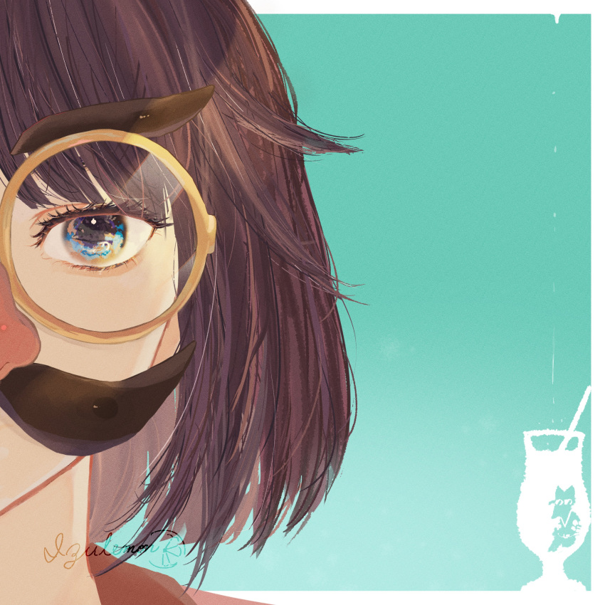 Safebooru - absurdres bakemonogatari glasses highres izu lemon ...
