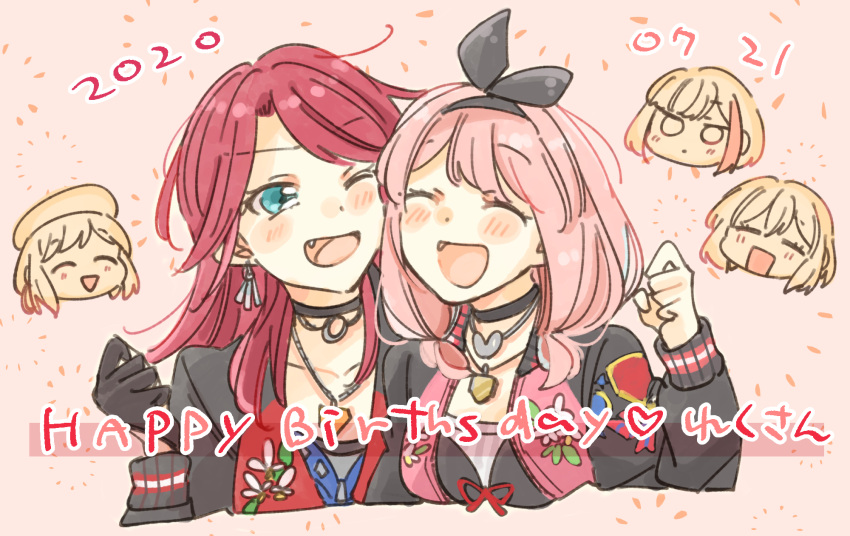 Safebooru - 5girls ^ ^ afterglow (bang dream!) aoba moca arm up bang dream! blush cheek-to-cheek ...