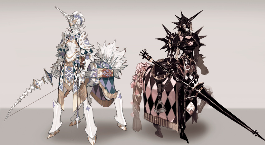 Safebooru - 2others armor arrow (projectile) blonde hair bow (weapon ...