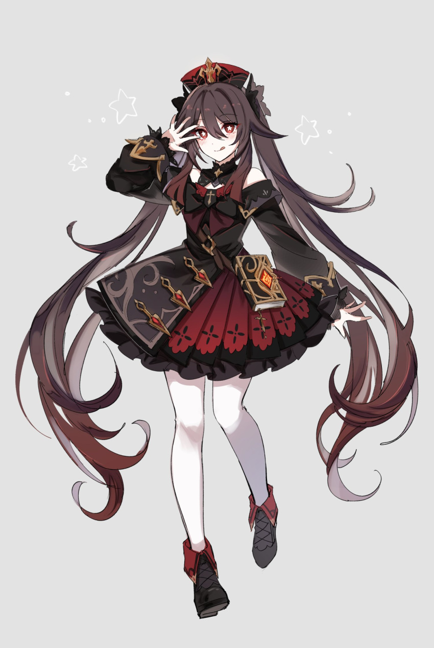Safebooru - 1girl :q alternate costume ankle boots arm up bangs barbara (genshin impact) barbara ...