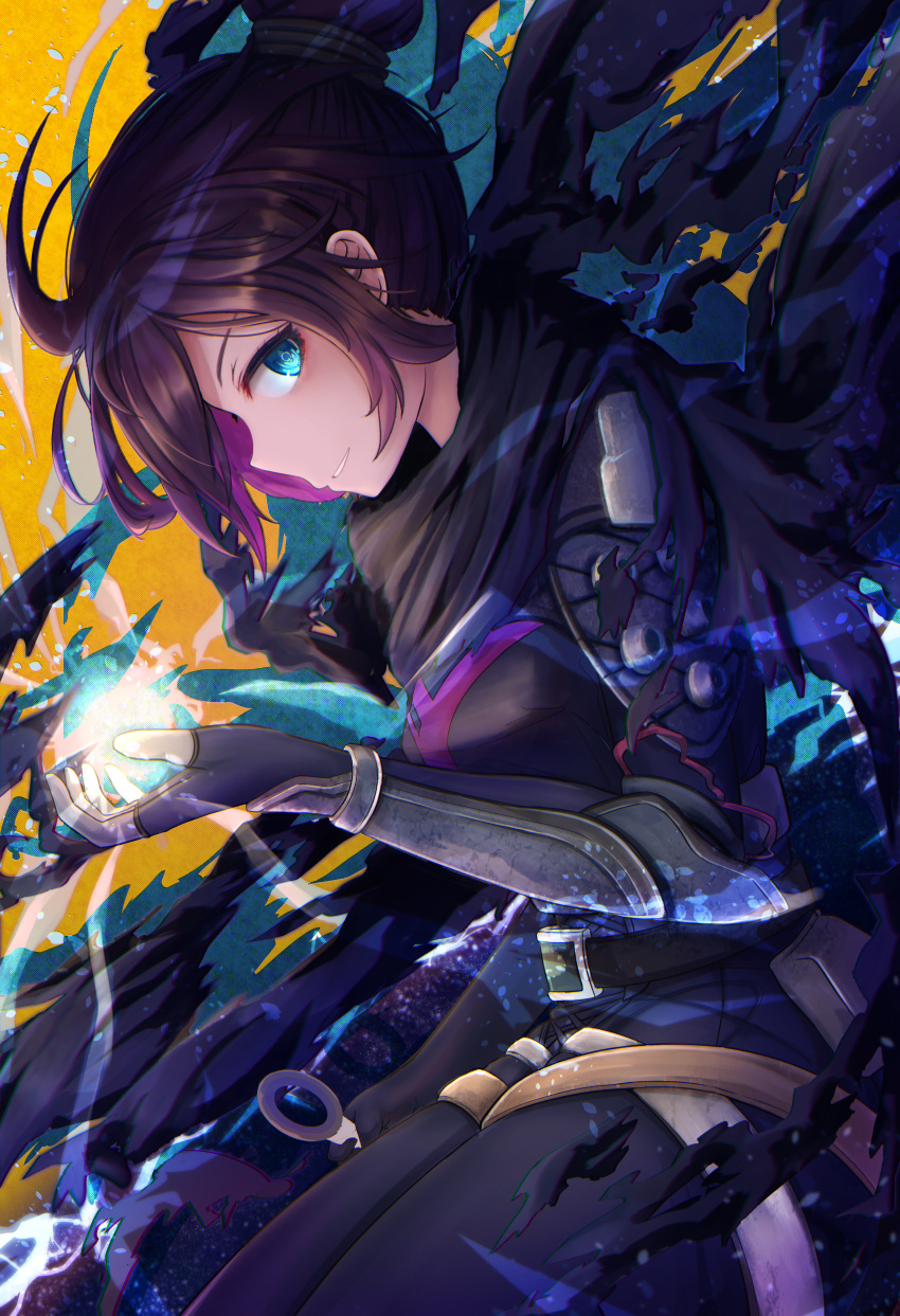 Safebooru - 1girl absurdres apex legends bangs black bodysuit black scarf blue eyes bodysuit ...