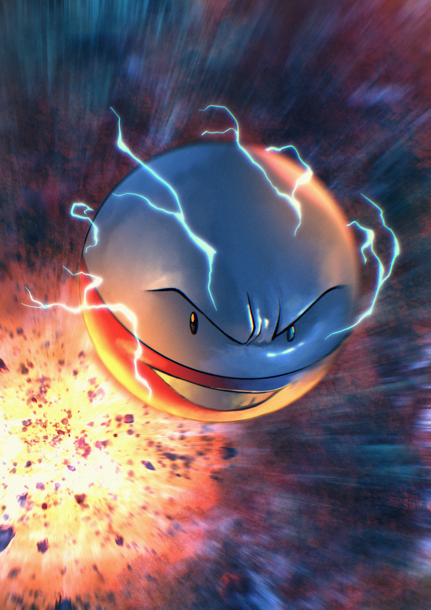 Safebooru - absurdres black eyes commentary electricity electrode ...