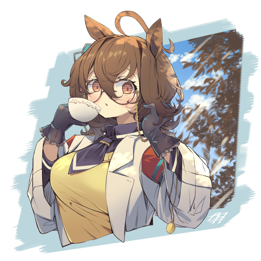 Safebooru - 1girl absurdres agnes tachyon (tach-nology) (umamusume ...
